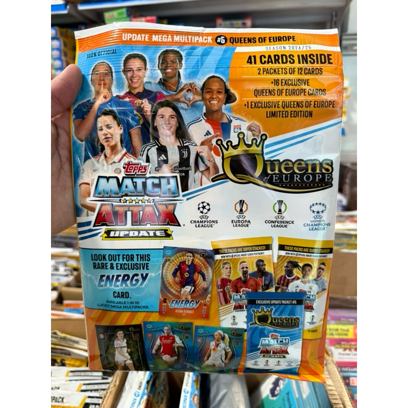 [ Update Multipack 5 ]Match Attax Player Card Bag Update Mega Multipack ...