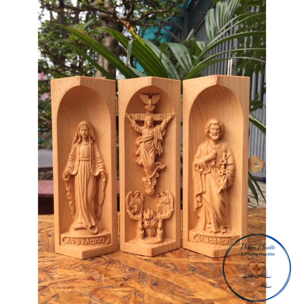Catholic Altar - Mini Wooden Altar Set Thank You giuse & Lord Triumph ...