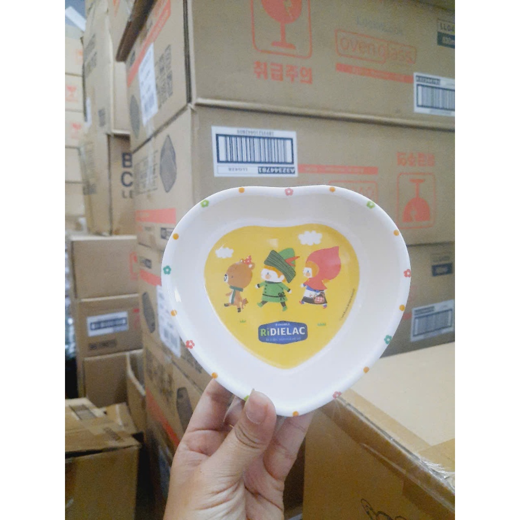 Small baby feeding bowl Lock&Lock Hello Bebe LBB458 Heart Shape ...