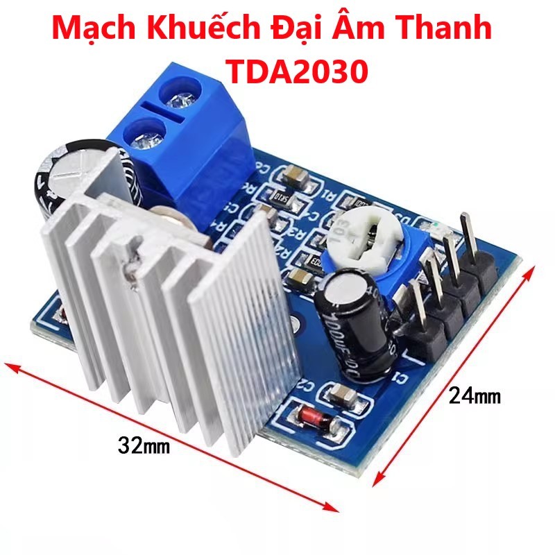 Audio Amplifier Module Circuit TDA2030A - TDA 2030 | Shopee Singapore