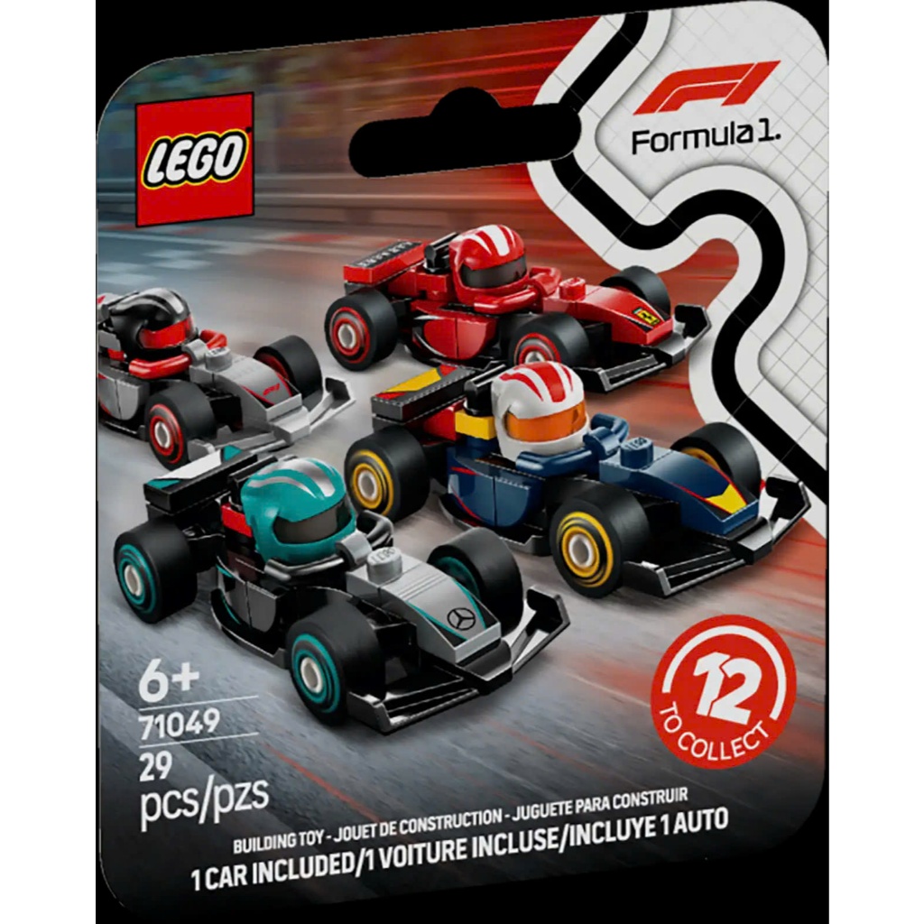Lego 71049 Assembling Toy Mini F1 Racing Car Collection (Checked) | Shopee Singapore