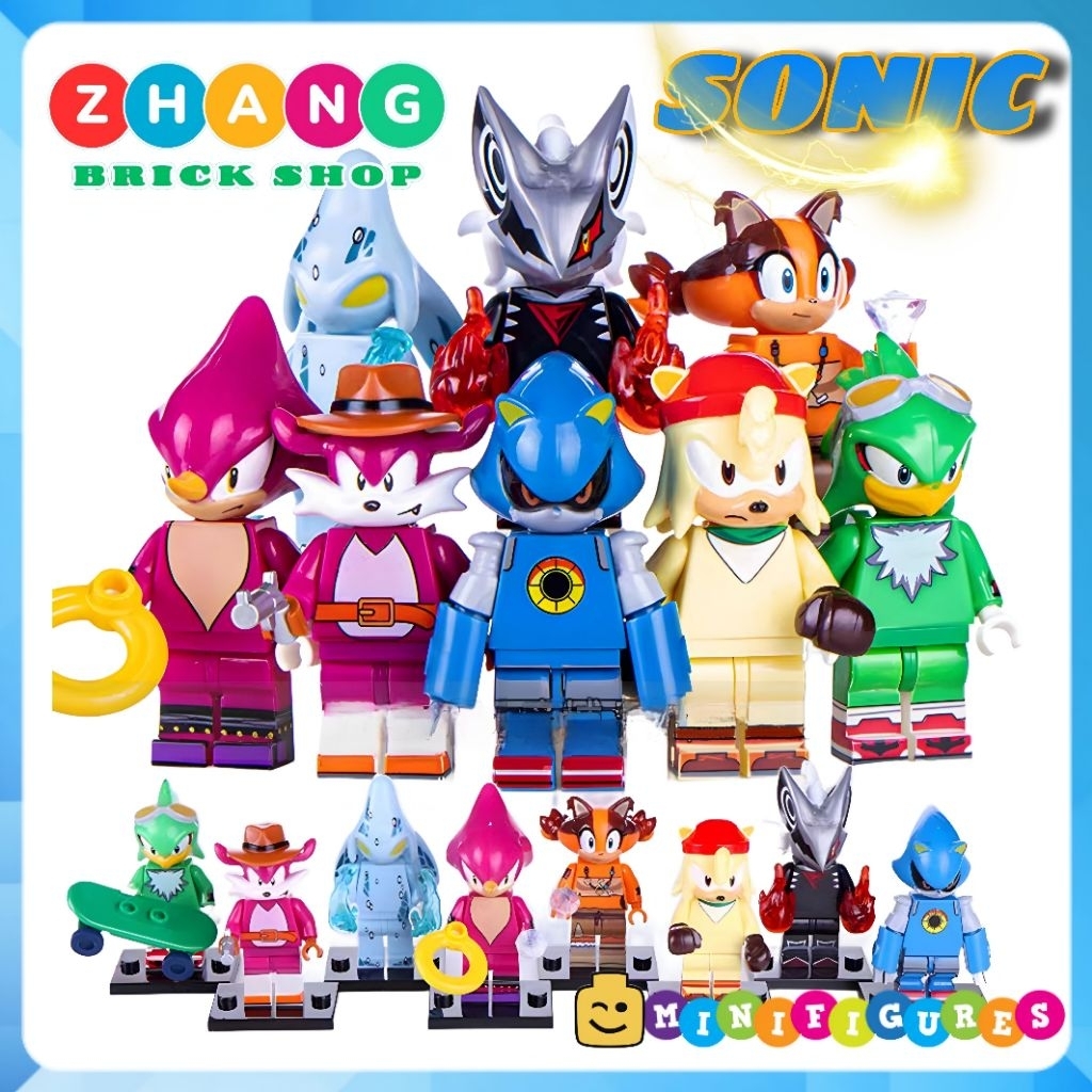 Sonic Jet hedgehog assembly toy - Metal Sonic - Sticks - Nack - Polar ...