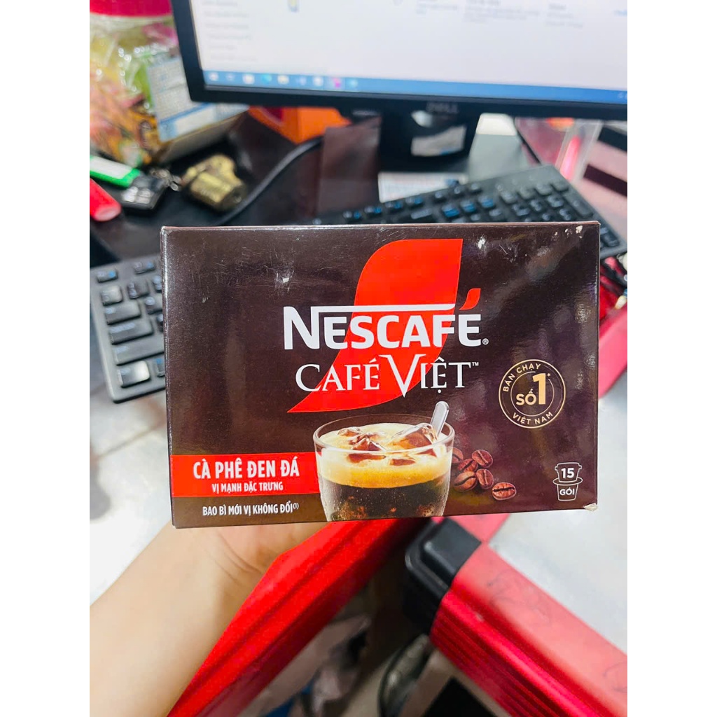 Nescafe Cafe Viet iced black coffee 240g (15 packs x 16g) | Shopee Singapore
