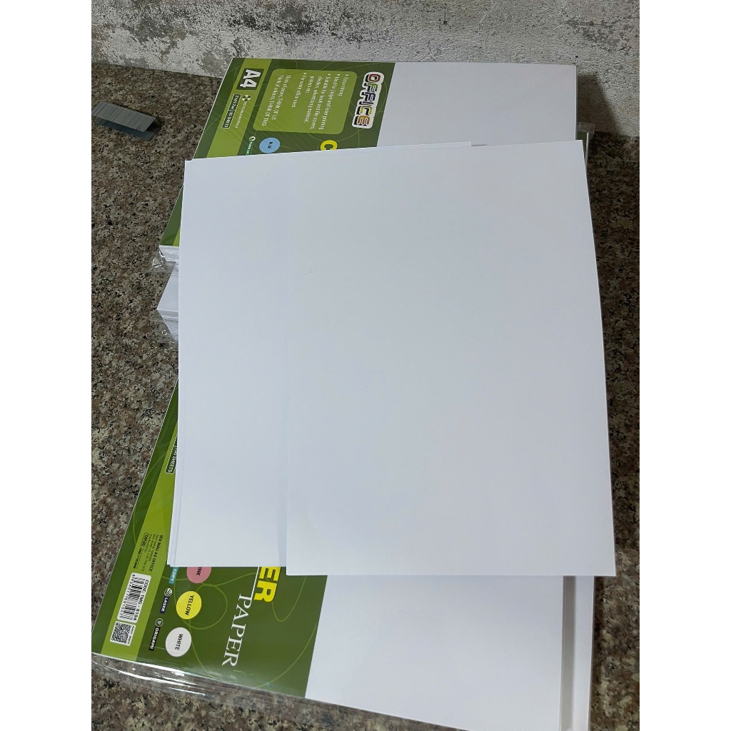 100 SHEETS OF A4 WHITE COVER - DL 160GSM - 200GSM - 250GSM THICK ...