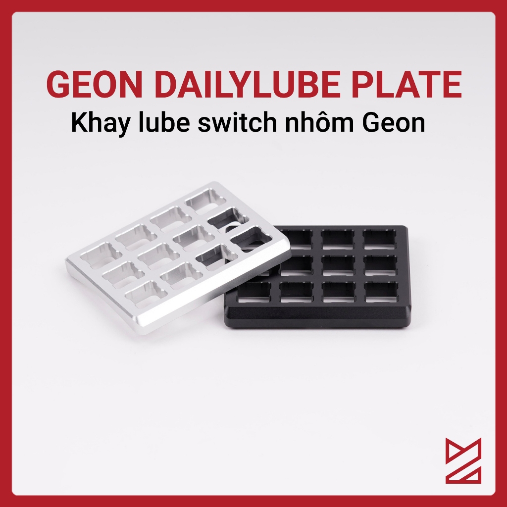 Geon aluminum switch lube tray - Geon DailyLube Plate | Shopee Singapore