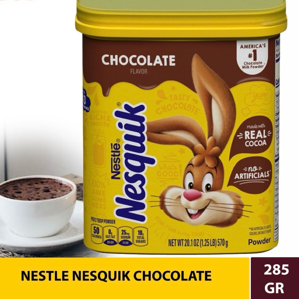 Nestle Nesquik Chocolate Cocoa Powder Imported from USA. Delicious ...