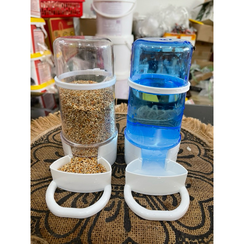 Wide mouth cup for food and water 415ml for birds bird feeder | Shopee ...