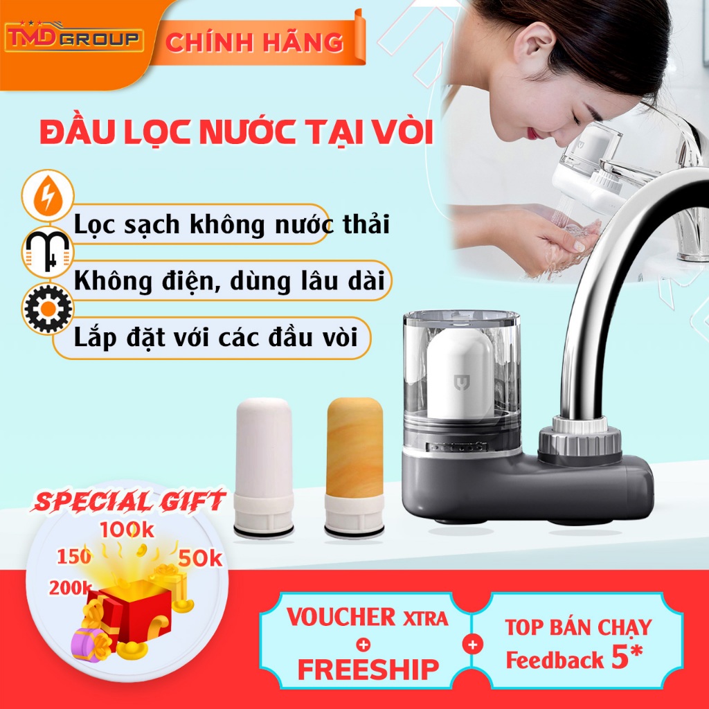 New New New New New| TMD faucet water filter - Removes chlorine and ...