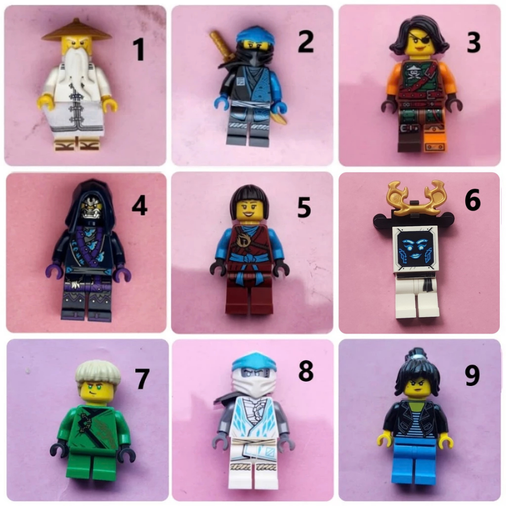 Minifigures Ninjago Real - Model 2 (Mini Ninjago Real) Blind Box ...