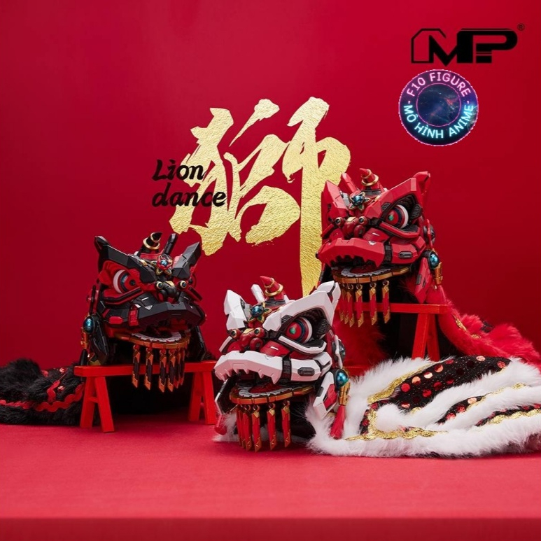 MS General x Zhou Jiang LION DANCE MP 01 Unicorn Head Assembly Model ...