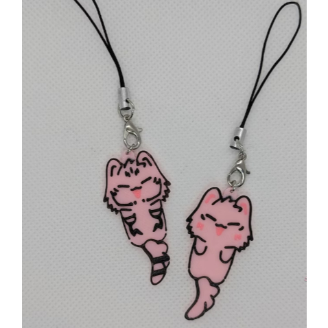 Phone Charm Yuji Itadori Cat, Sukuna Cat, 3d printing, PLA, jujutsu ...