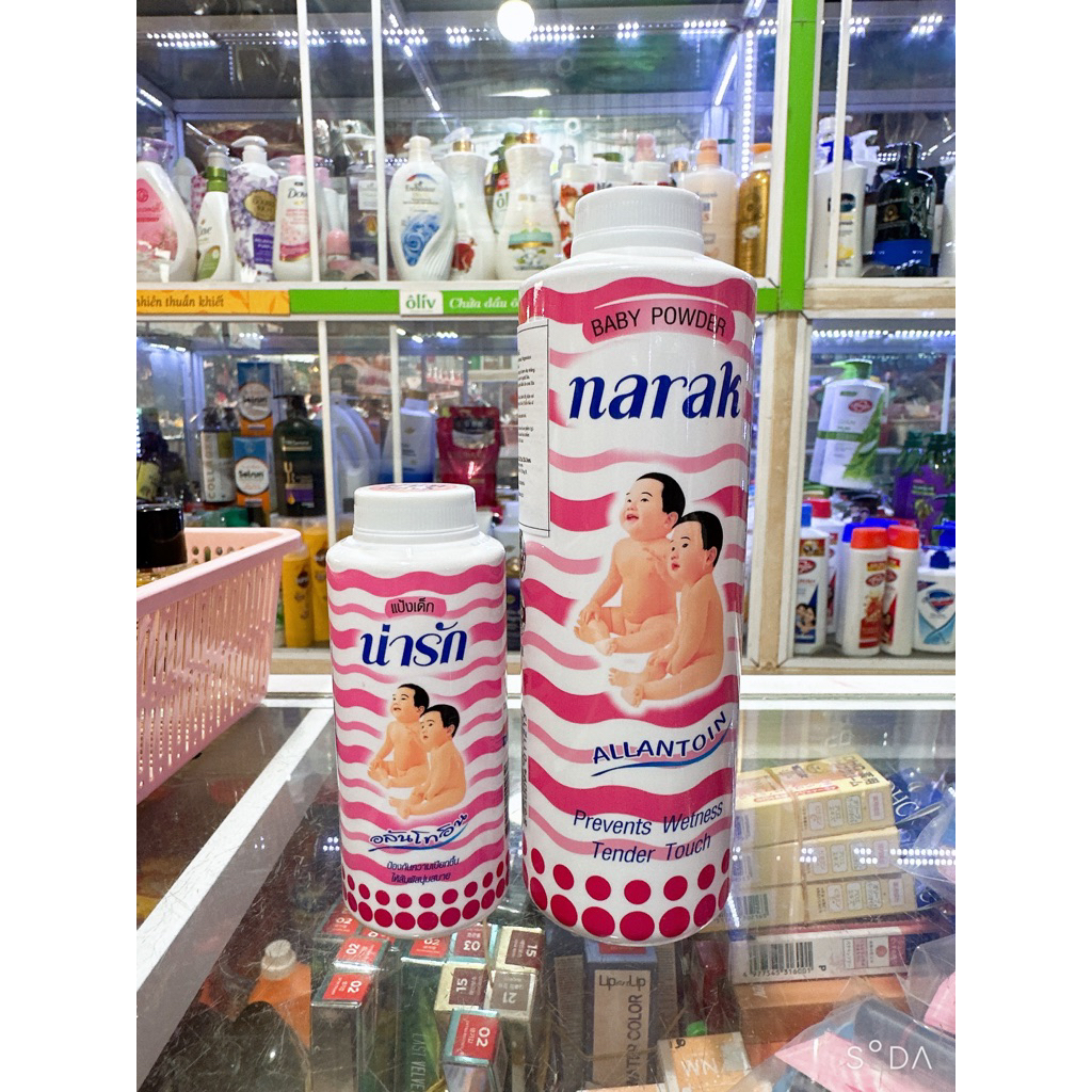 NARAK BABY POWDER MADE IN THAILAND (25g-150g) | Shopee Singapore