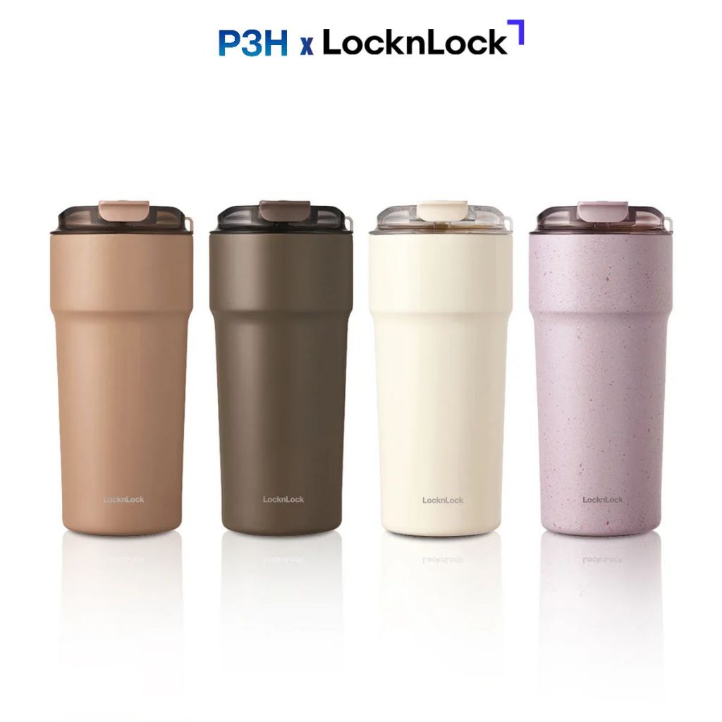 LocknLock Metro Cafe Tumbler ceramic-coated thermos cup with many ...