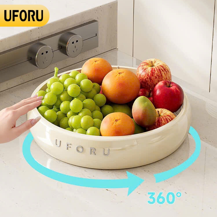 UFORU 360 rotating multi-purpose spice tray Tabletop spice and fruit ...