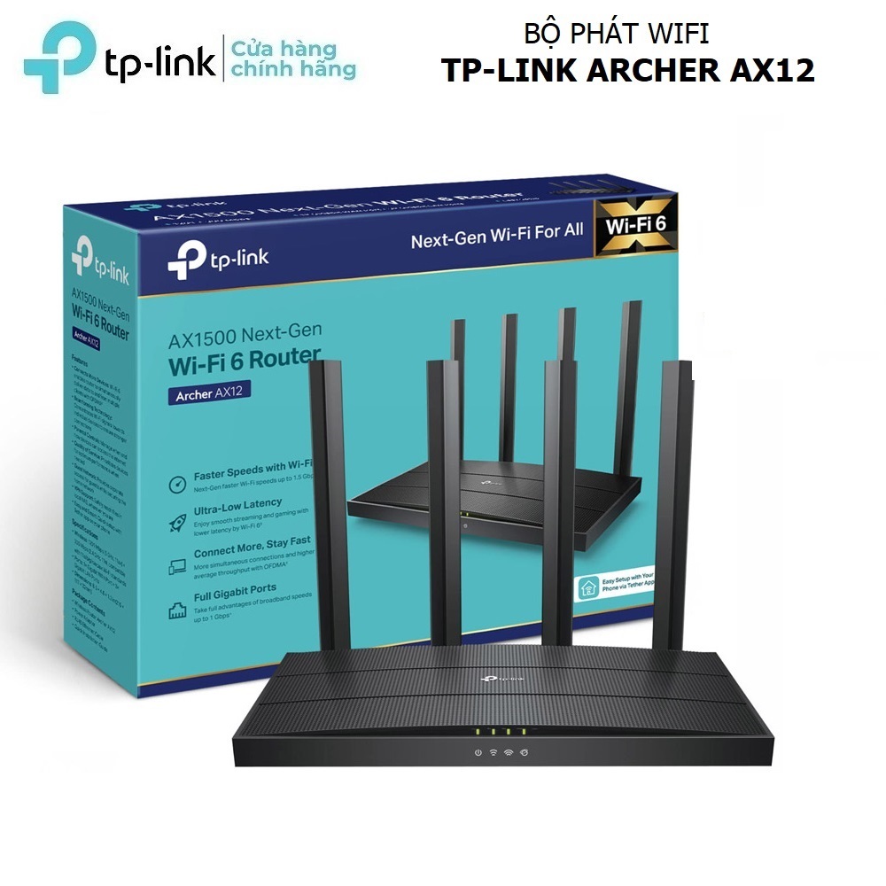 TPLink Archer AX10 / AX12 / AX23 Dual Band Wifi 6 Router AX1500/ AX1800 ...
