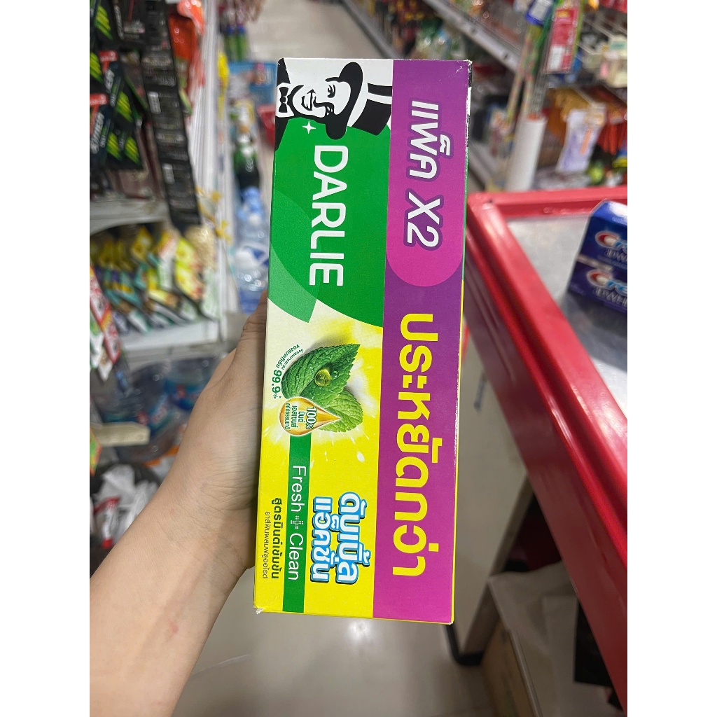 Mr. Tay Darlie toothpaste Box of 2 tubes (Thailand) | Shopee Singapore