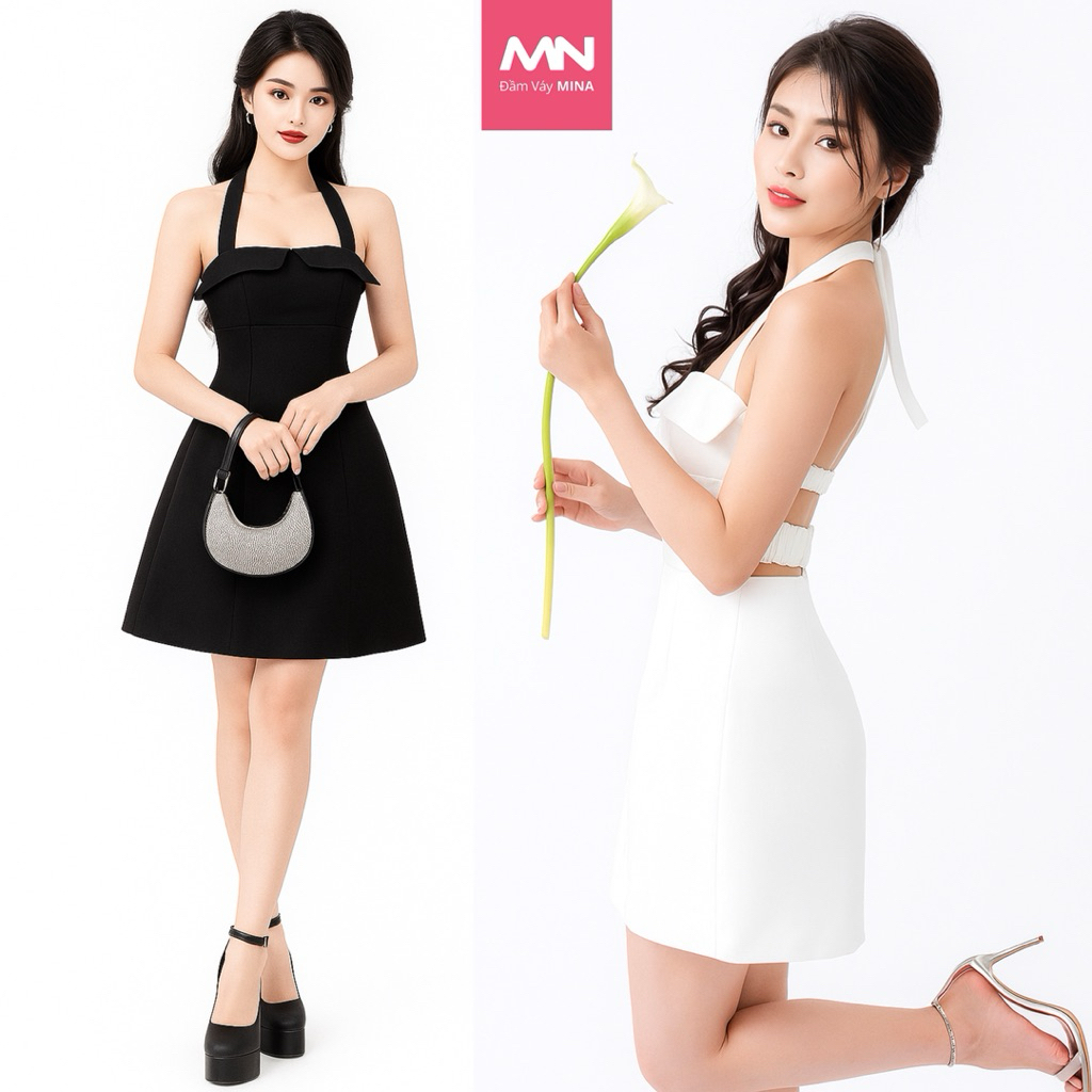 MINA backless dress with seductive body-hugging party shape in Taffeta ...