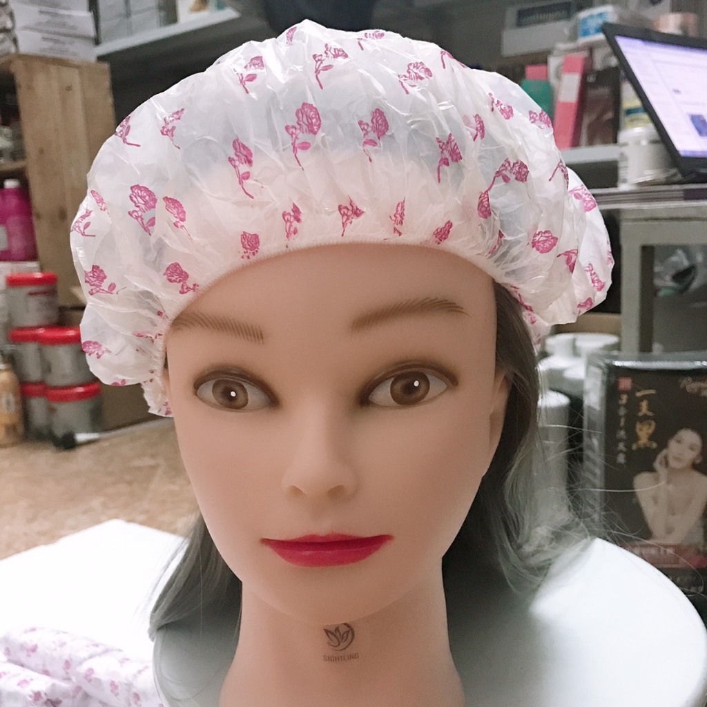 Combo of 10 hair caps - Hair Caps, Reusable Nylon Bathroom Hair Covers ...