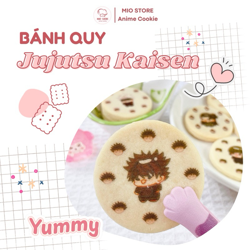 Jujutsu Kaisen anime Cookies Gojo Megumi Nobara Mahito Maki Panda Geto ...