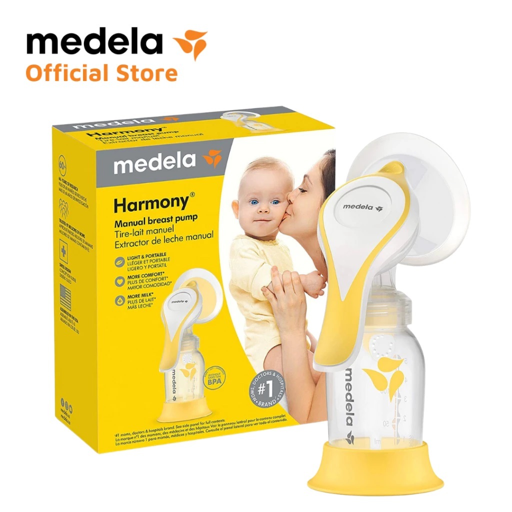 Medela Harmony handheld breast pump | 2-Phase Expression technology ...