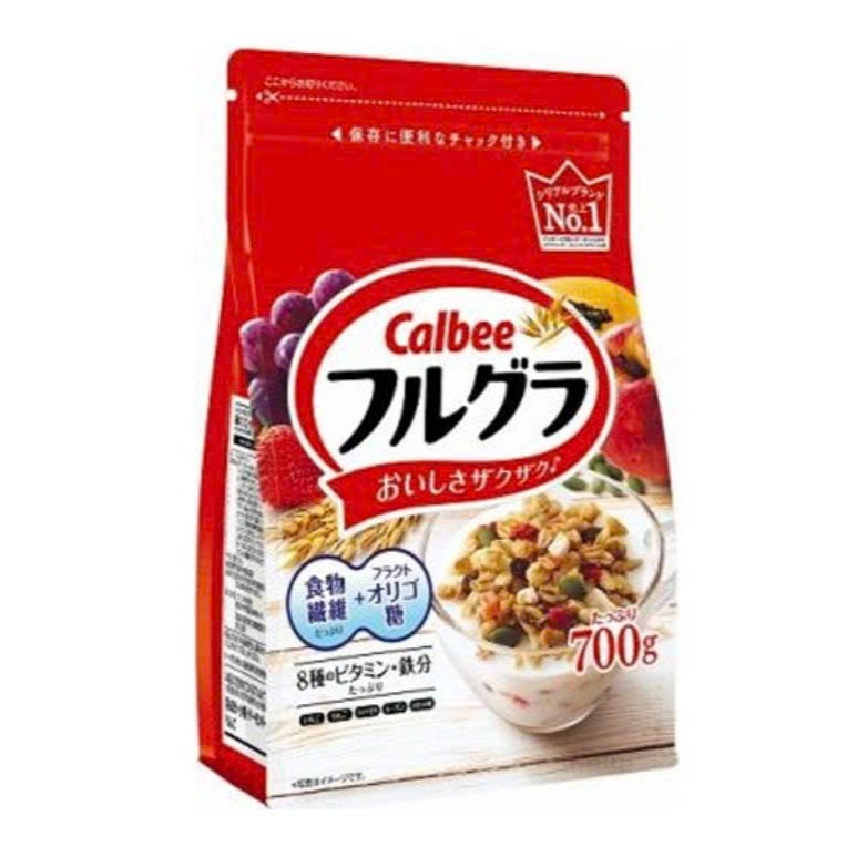 [DATE 4/2026] JAPANESE CALBEE CEREAL MIXED FRUIT FLAVOR (700GR PACK ...