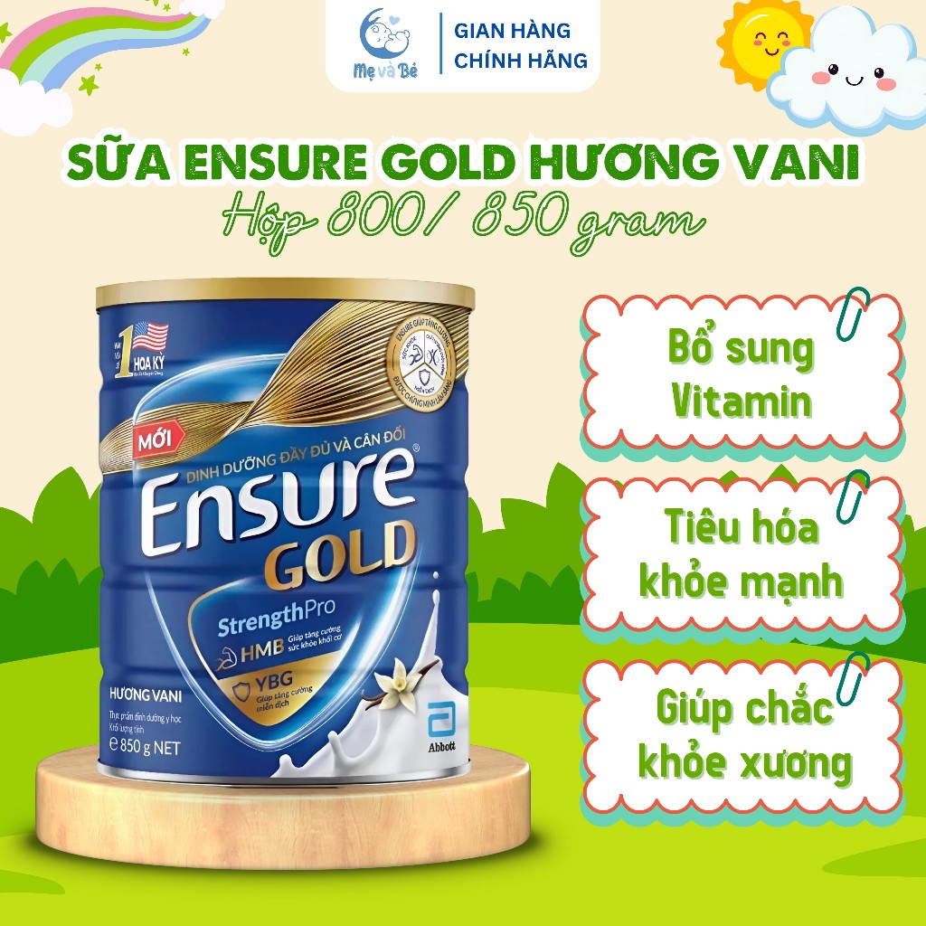 [MOTHER AND BABY – ABBOTT] Ensure Gold Vanilla Flavored Milk Powder ...