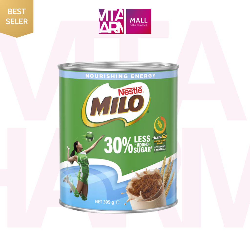[Australian low sugar Milo] Nestle Milo Sugar Tin Box 395g full ...