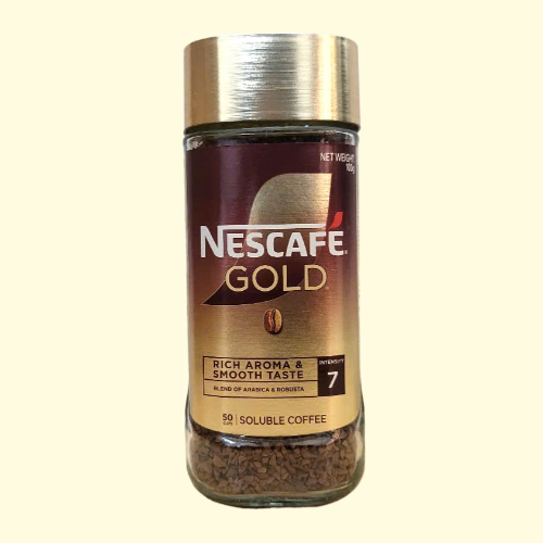 NESCAFE + GOLD Jar 100g + PURE INSTANT COFFEE Rich Aroma & Smooth Taste ...