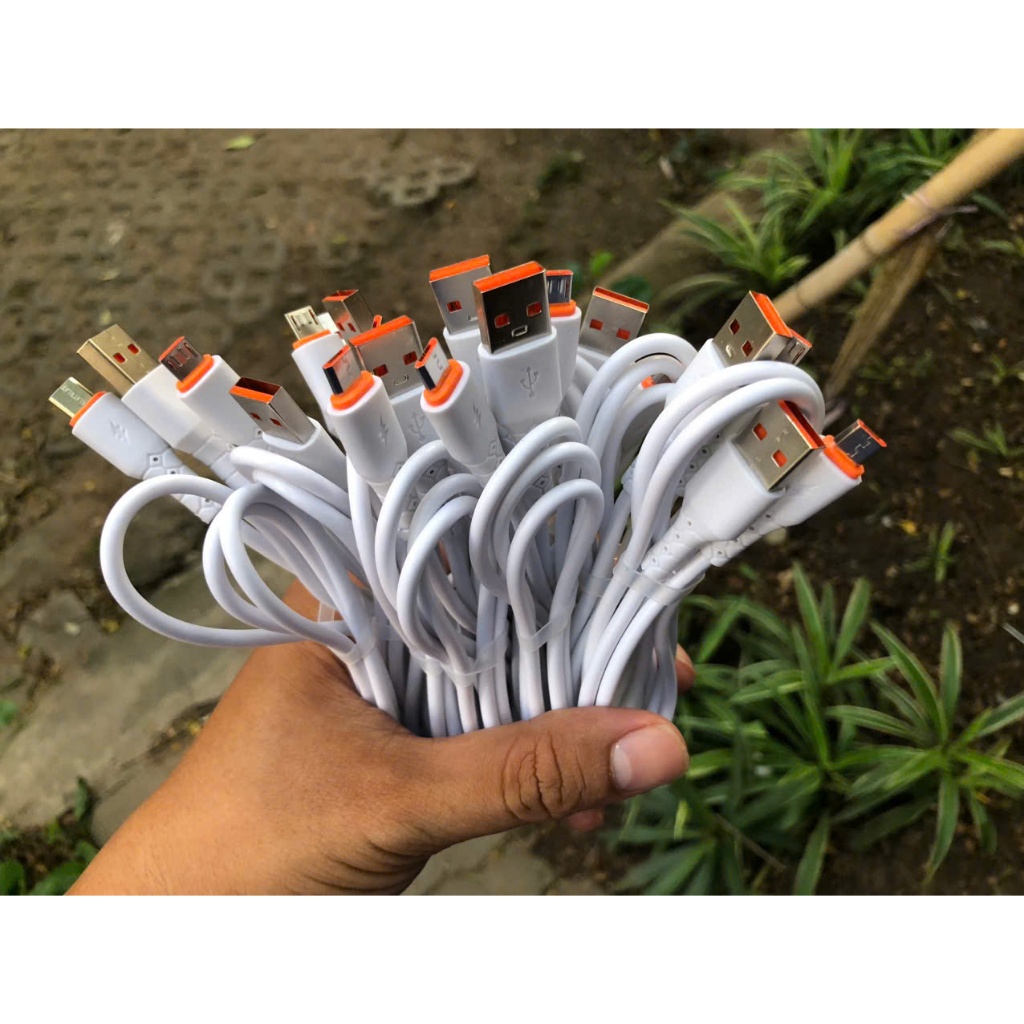 [Price] Combo Set of 10 Mi micro 6A orange core charging cables ...