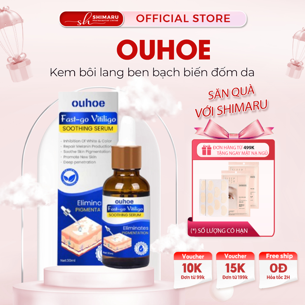 OUHOE Tinea versicolor and Vitiligo Essence – OUHOE Serum Evens Skin ...