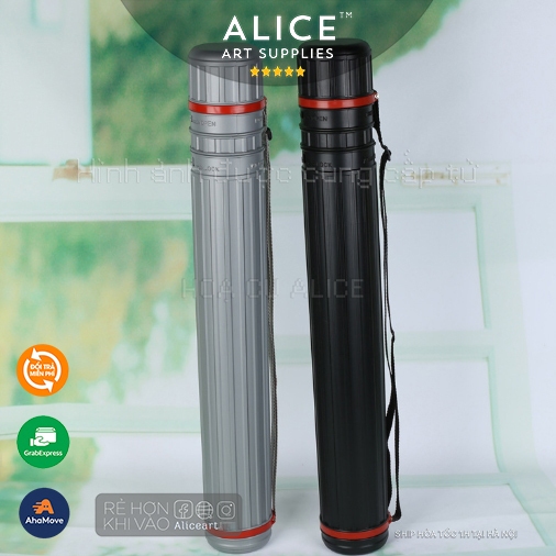 [ALICE ART] Black and Gray Plastic Drawing Paper Holder A0, A1, A2, A3 ...