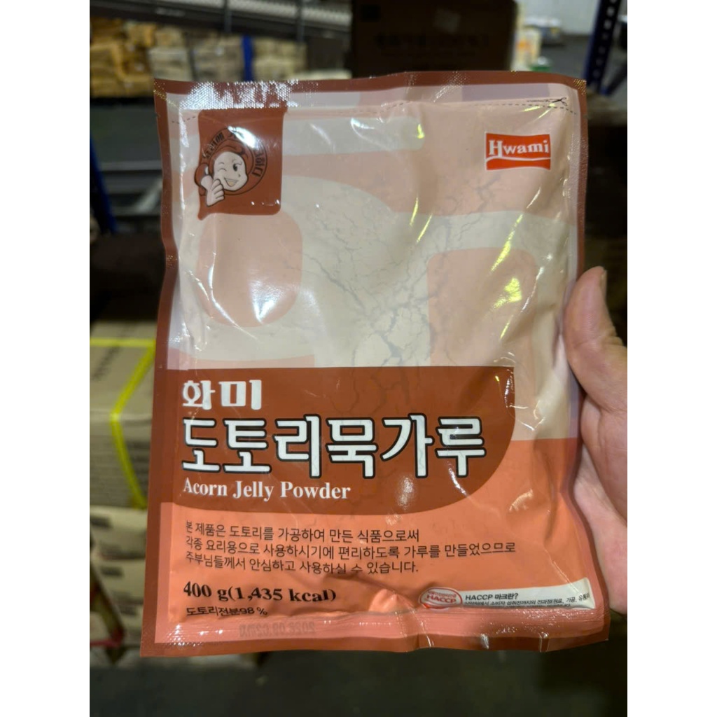 Korean Hwami Oak Grain Jelly Powder 400G Pack / 화미) 도토리가루 400G | Shopee ...