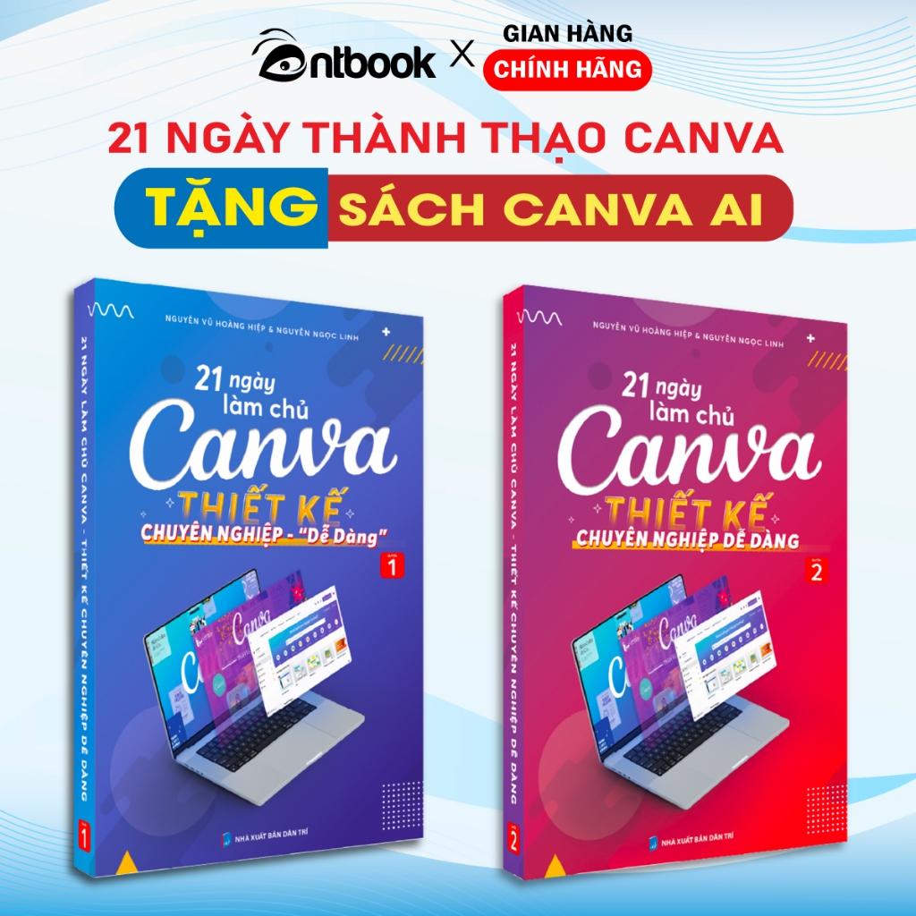 Canva Books - Set of 2 Books 21 Days to Master Canva Design, Free Video ...