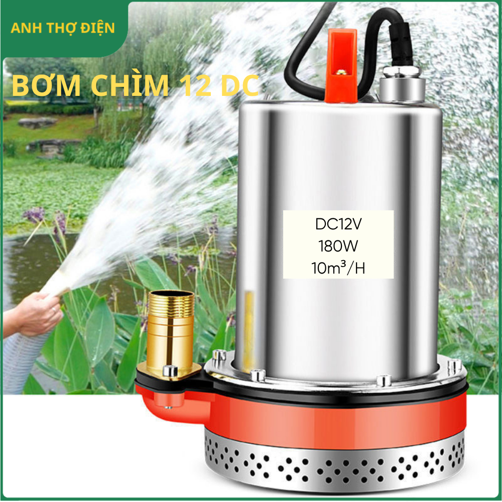12V Submersible Water Pump with 180W capacity - 12v sump pump (12V PUMP ...