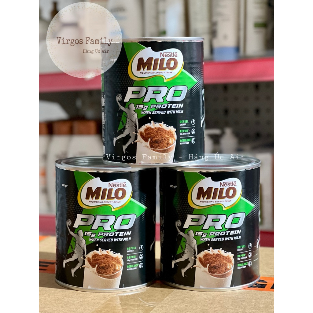 Milo High Protein Milk Milo Protein Chocolate Malt Powder 440g | Shopee ...