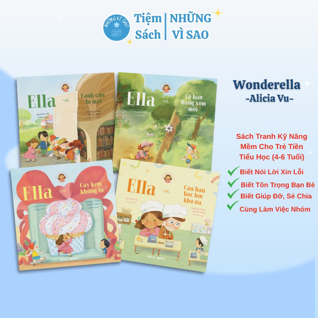 Book - Wonderella - Alicia Vu (4 Soft Skills Books for Children Before ...