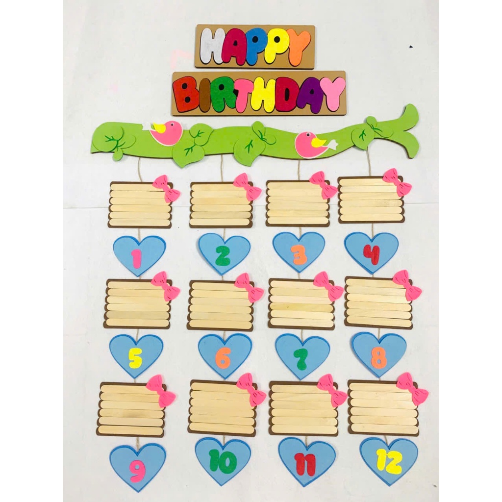 Birthday corner - Happy birthday - Preschool classroom decoration ...