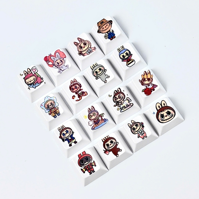 Odd 4 Button Keycap LaBuBu R4 Keycap PBT Cherry Profile In Dyesub ...