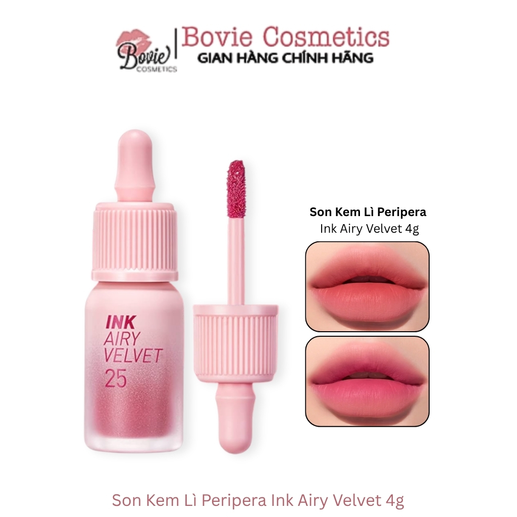 Peripera Ink Airy Velvet Matte Lipstick, Soft and Smooth 4g | Shopee ...