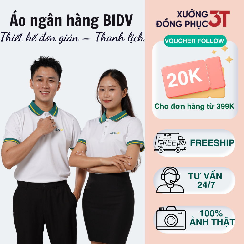 BIDV bank uniforms, soft and airy quality bank uniforms for men and ...