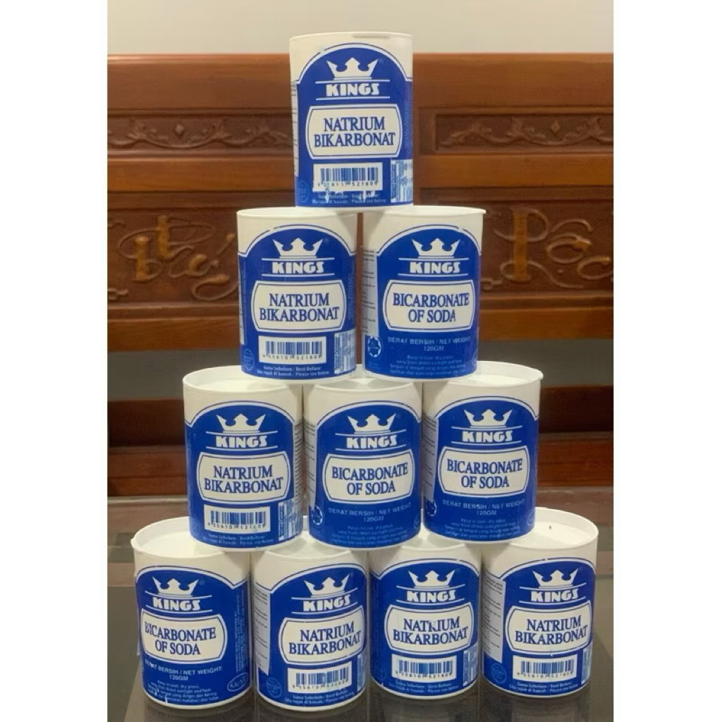BAKING SODA KINGS BAKING Salt (1 box) Kings BAKING Powder 120g (48 ...