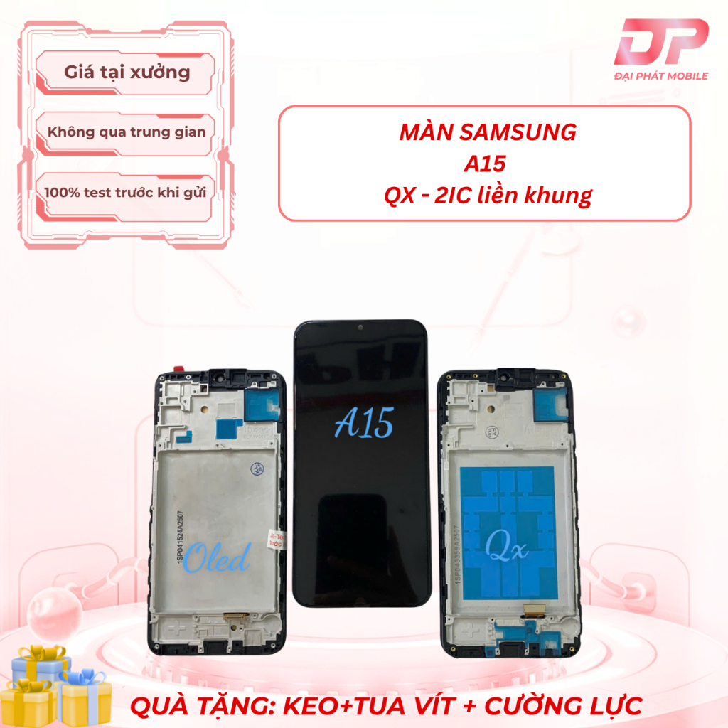 Replacement screen for samsung A15 codes - Comes with a Gift Set of ...