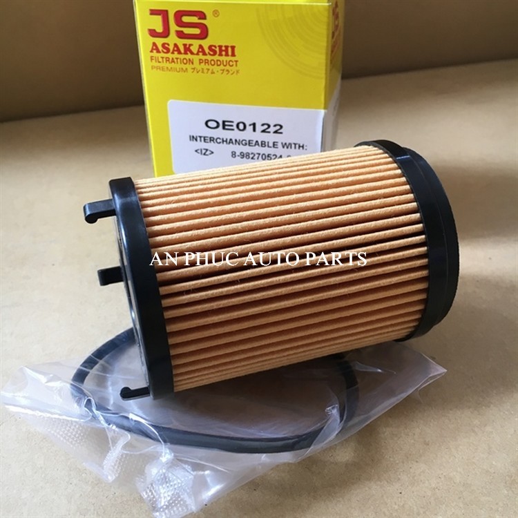 JS Asakashi OE0122 Japanese Premium Oil Filter - Oil Filter for Isuzu D ...