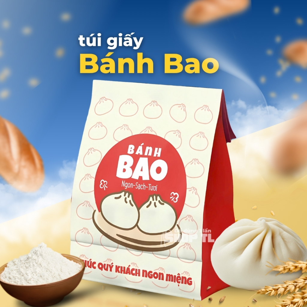 1.000 New Model Kraft Paper Dumpling Bags | Shopee Singapore