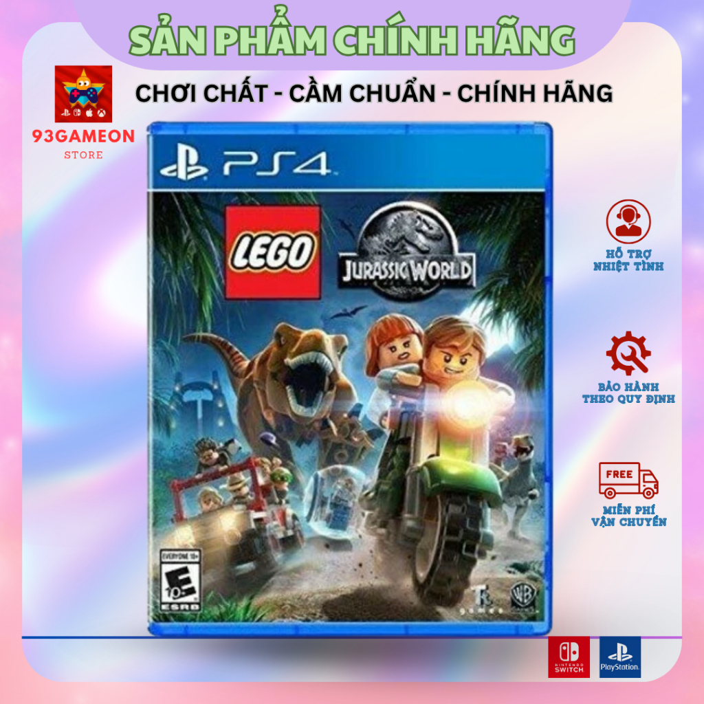 PS4 Game Disc: LEGO Jurassic World | Shopee Singapore