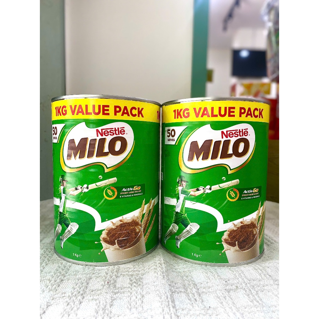 Nestlé Milo Activ-Go Powder 1kg Australia - Delicious Barley Drink ...