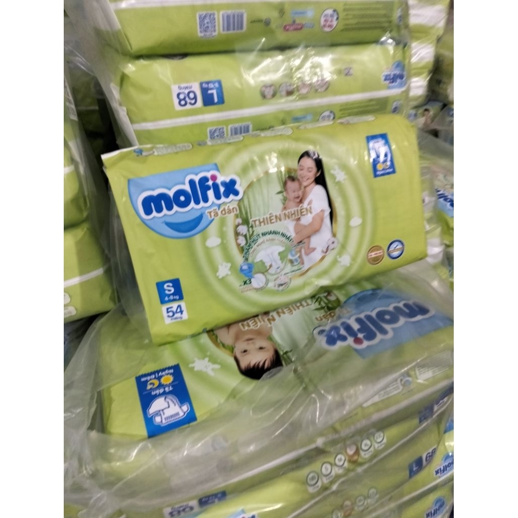 Molfix NB70 / S54 Natural Diapers – Gentle for Babies