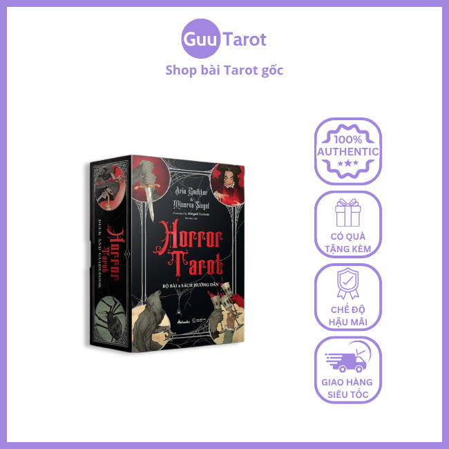 Horror Tarot Deck (Vietnamese Book) (Guu Tarot Shop) | Shopee Singapore