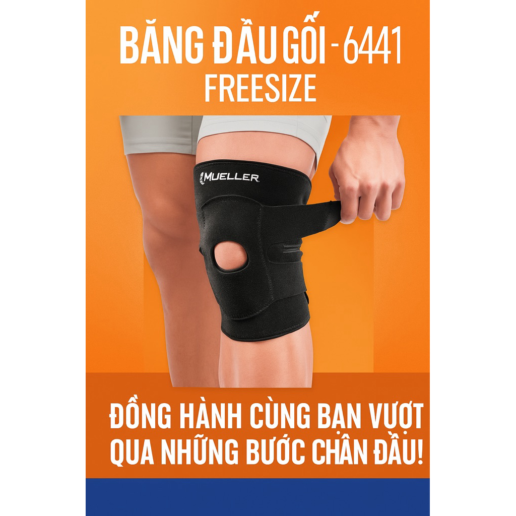 MUELLER SPORTS MEDICINE 6441 KNEE BAND (Freesize) | Shopee Singapore