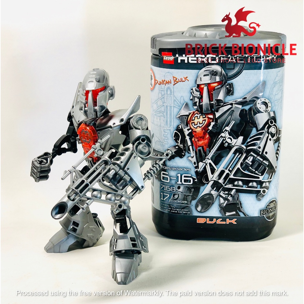 LEGO HERO FACTORY AUTH 4 MK - HERO FACTORY ASSEMBLY TOY - 7168 Duncan ...